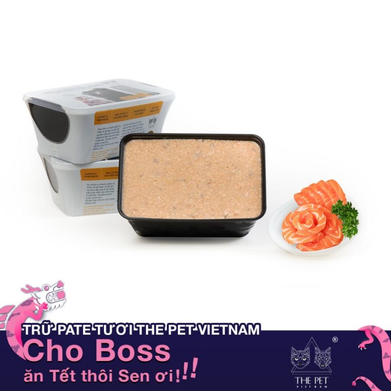 Tết đến rồi trữ pate tươi cho Boss cưng thôi