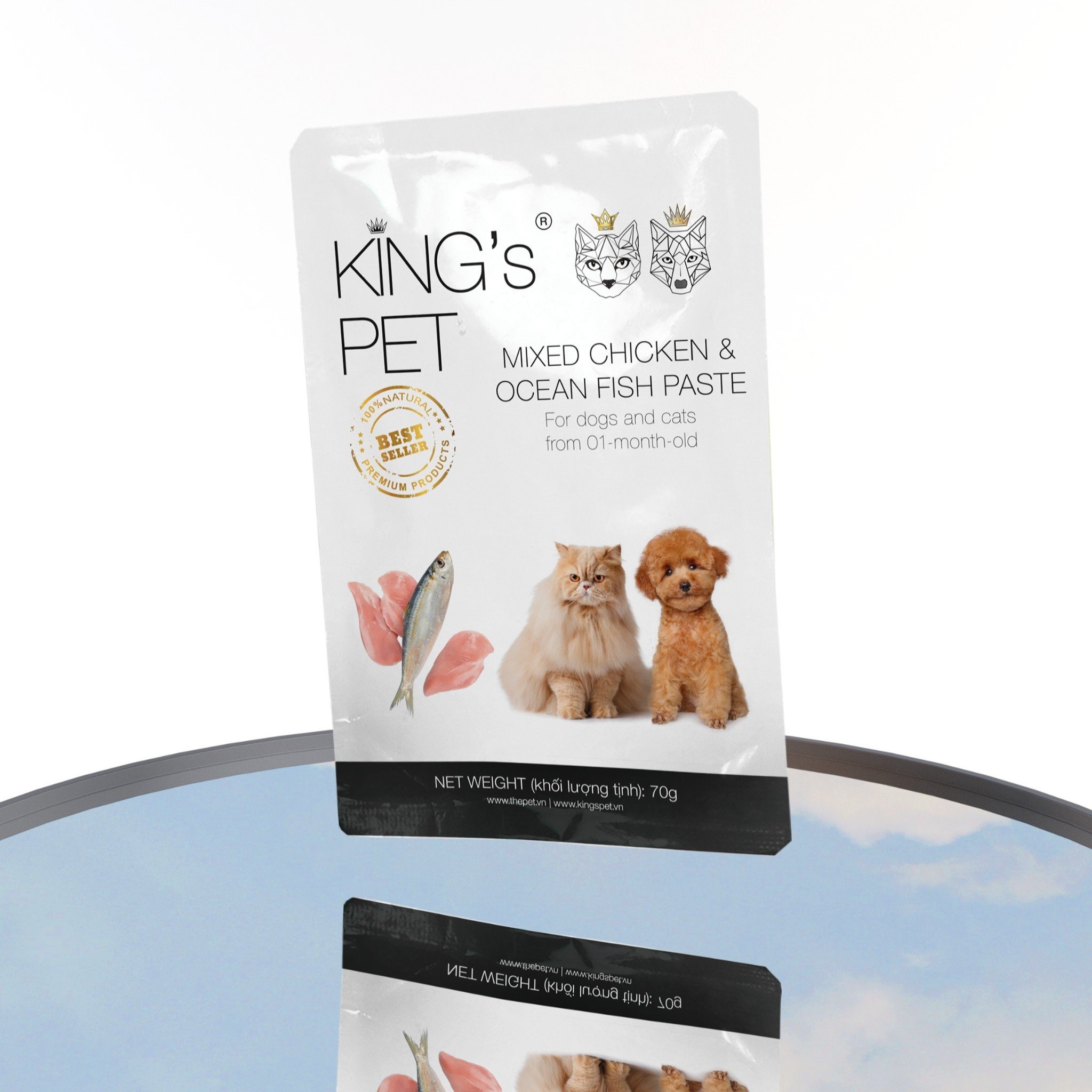 King’s Pet pate - Quality Pet Food Local Brand Vietnam