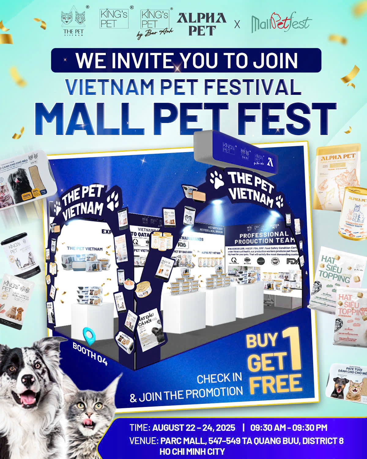 The Pet Vietnam at Vietnam Pet Festival – MallPetFest 2025